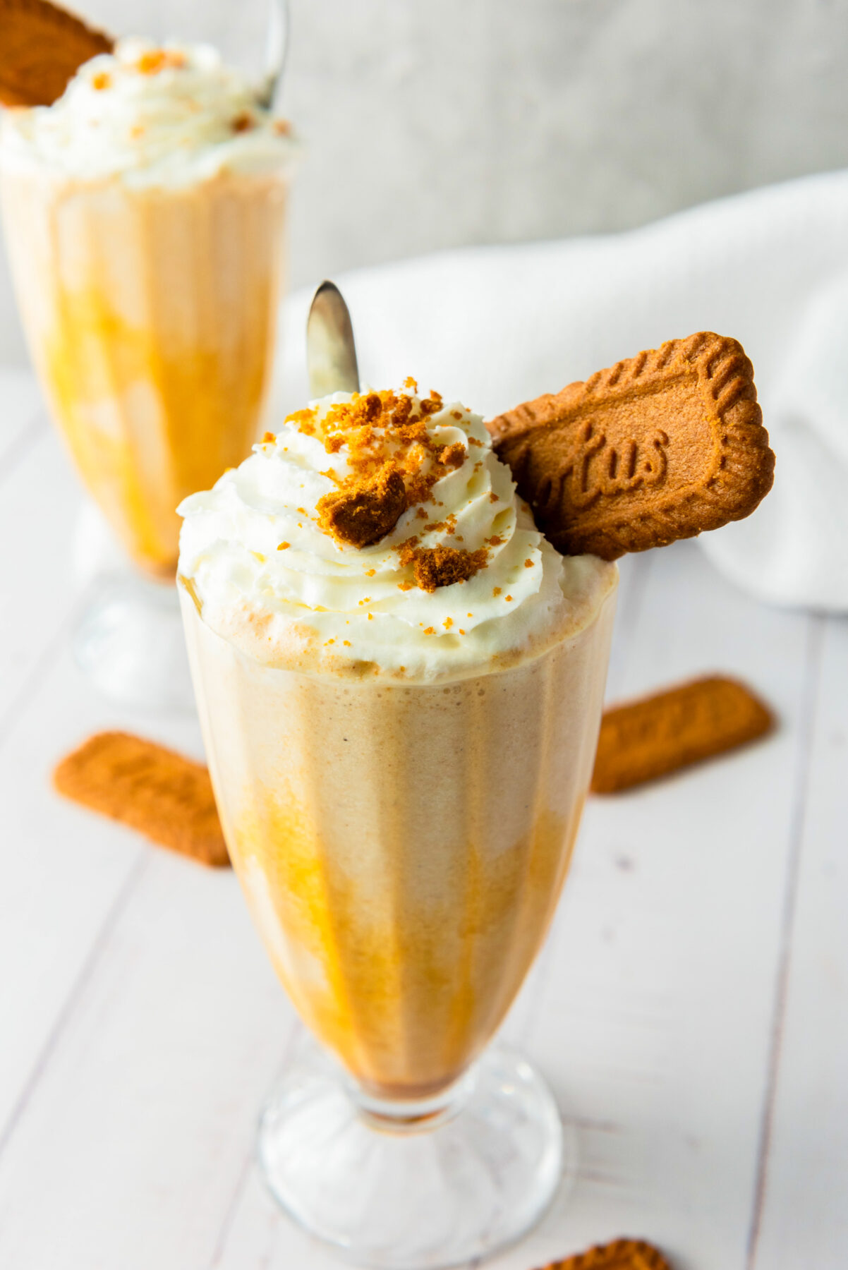 Biscoff Cookie Milkshake - From Ice Cream to Steak