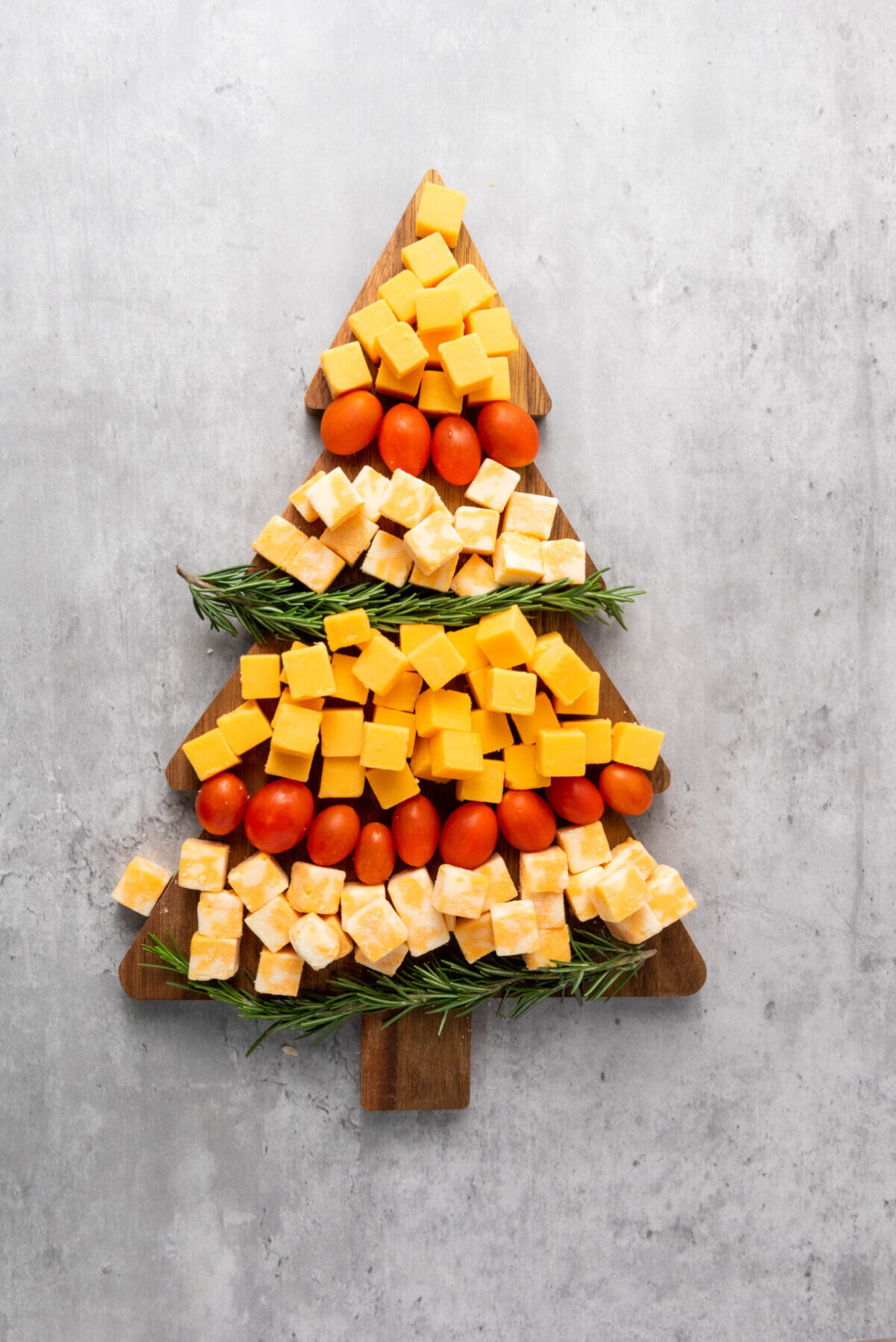 Christmas Tree Cheese Platter - From Ice Cream to Steak